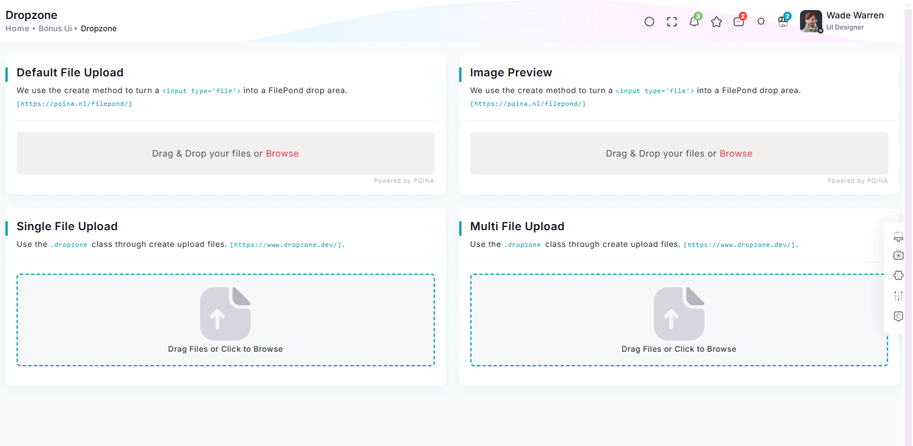 Pixelstrap - Admin Document