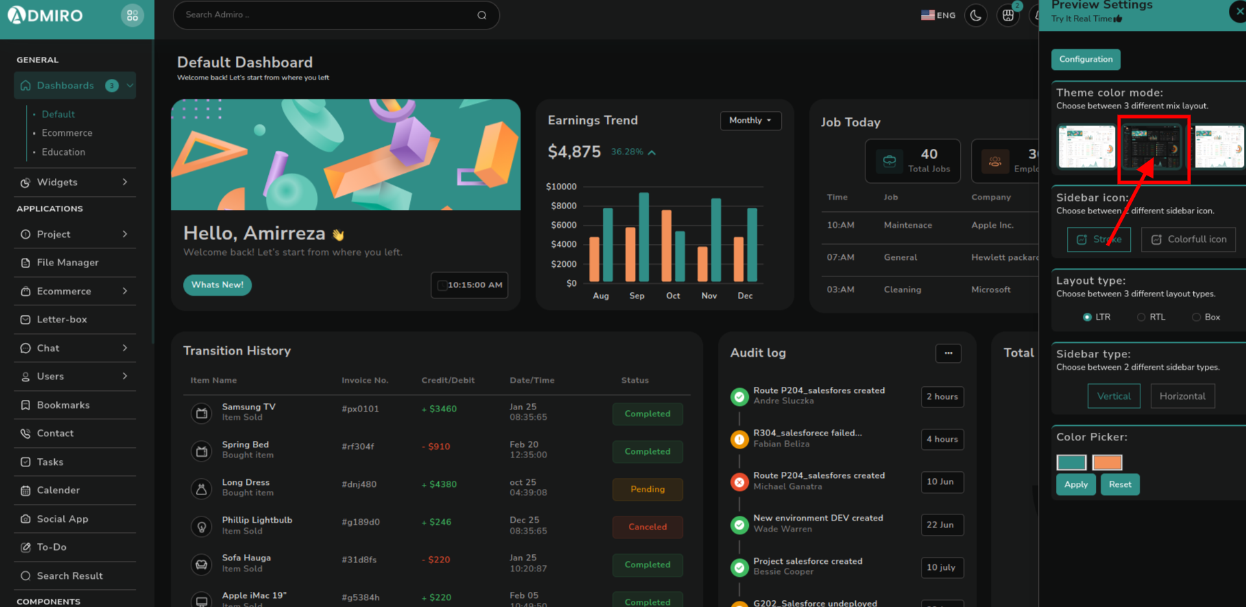 Pixelstrap - Admin Document