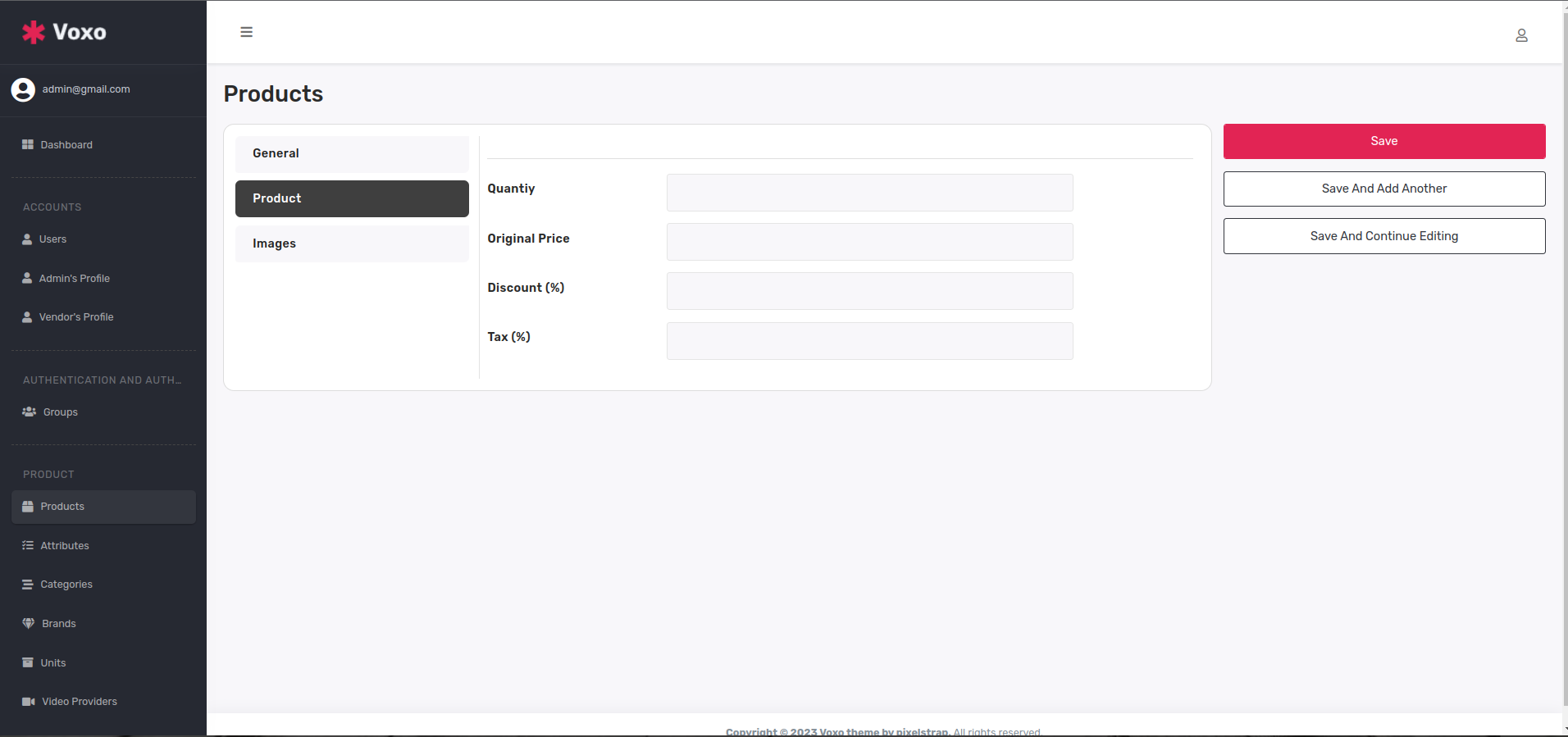 Voxo Html Documentation