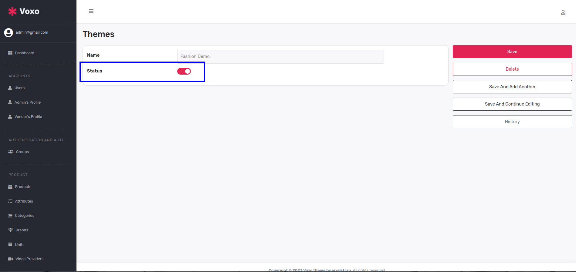 Voxo Html Documentation
