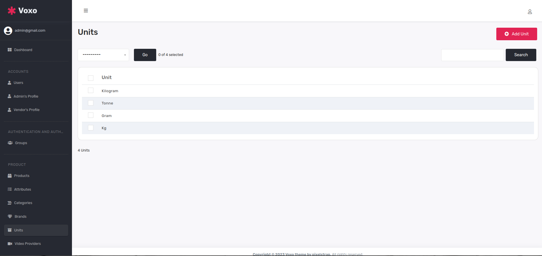 Voxo Html Documentation