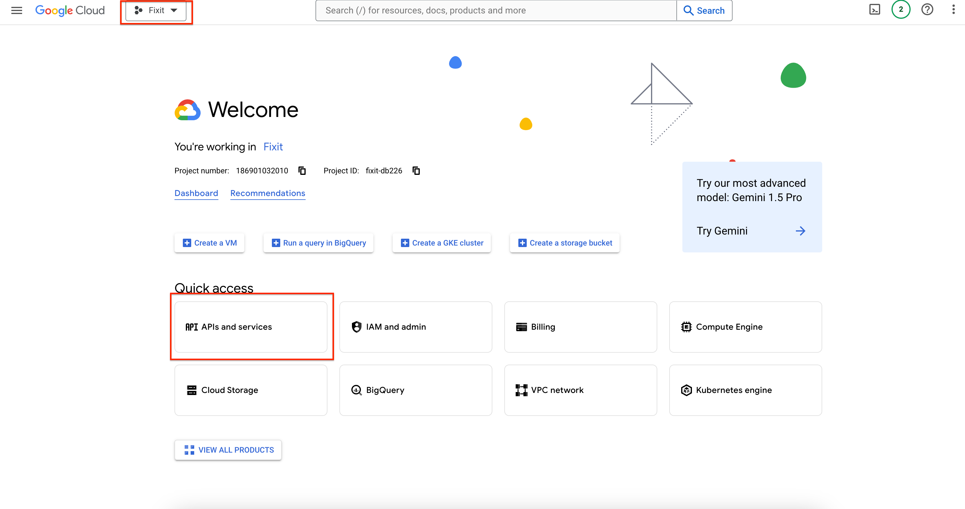 Google Map Setup - Fixit Documentation