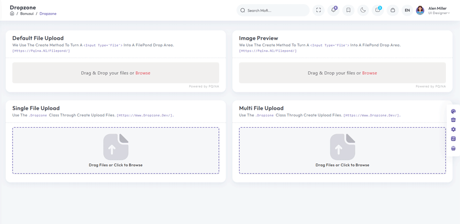 React - Mofi Document